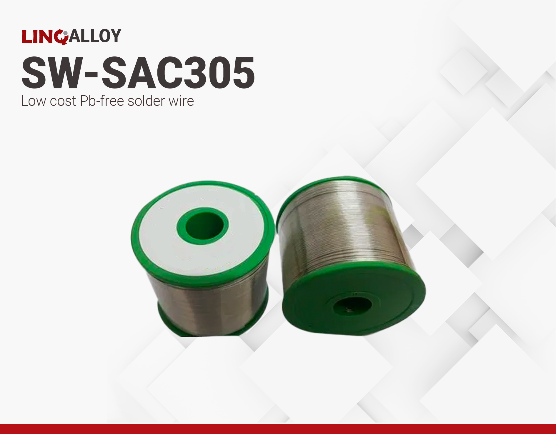 LINQALLOY SW-SAC305 | Leadfree Solder Wire with excellent fatigue ...